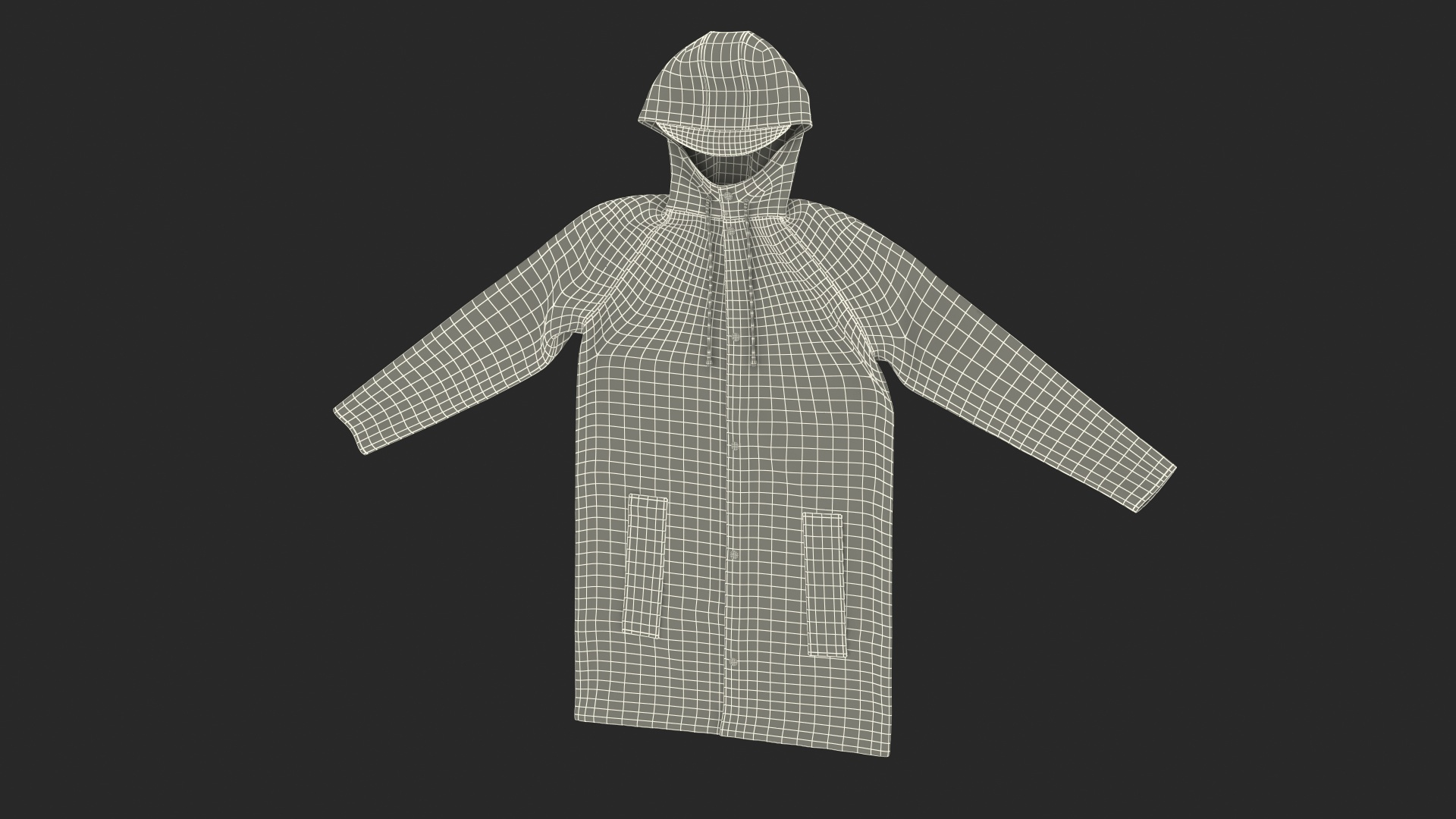 3D Folded Raincoat Jacket Rain Model - TurboSquid 1528489