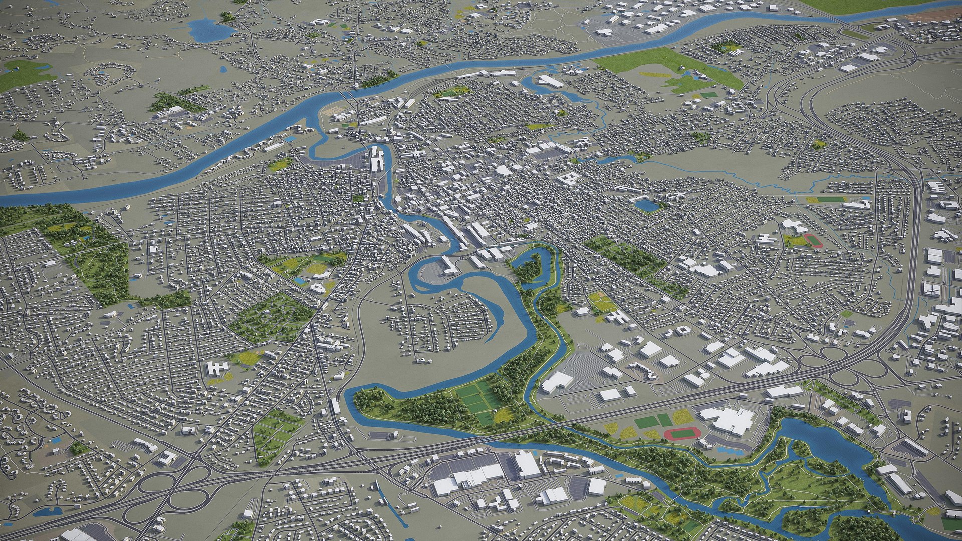 Nashua Surrounding - Model - TurboSquid 1559463