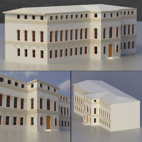 3d max building exterior multi purpose