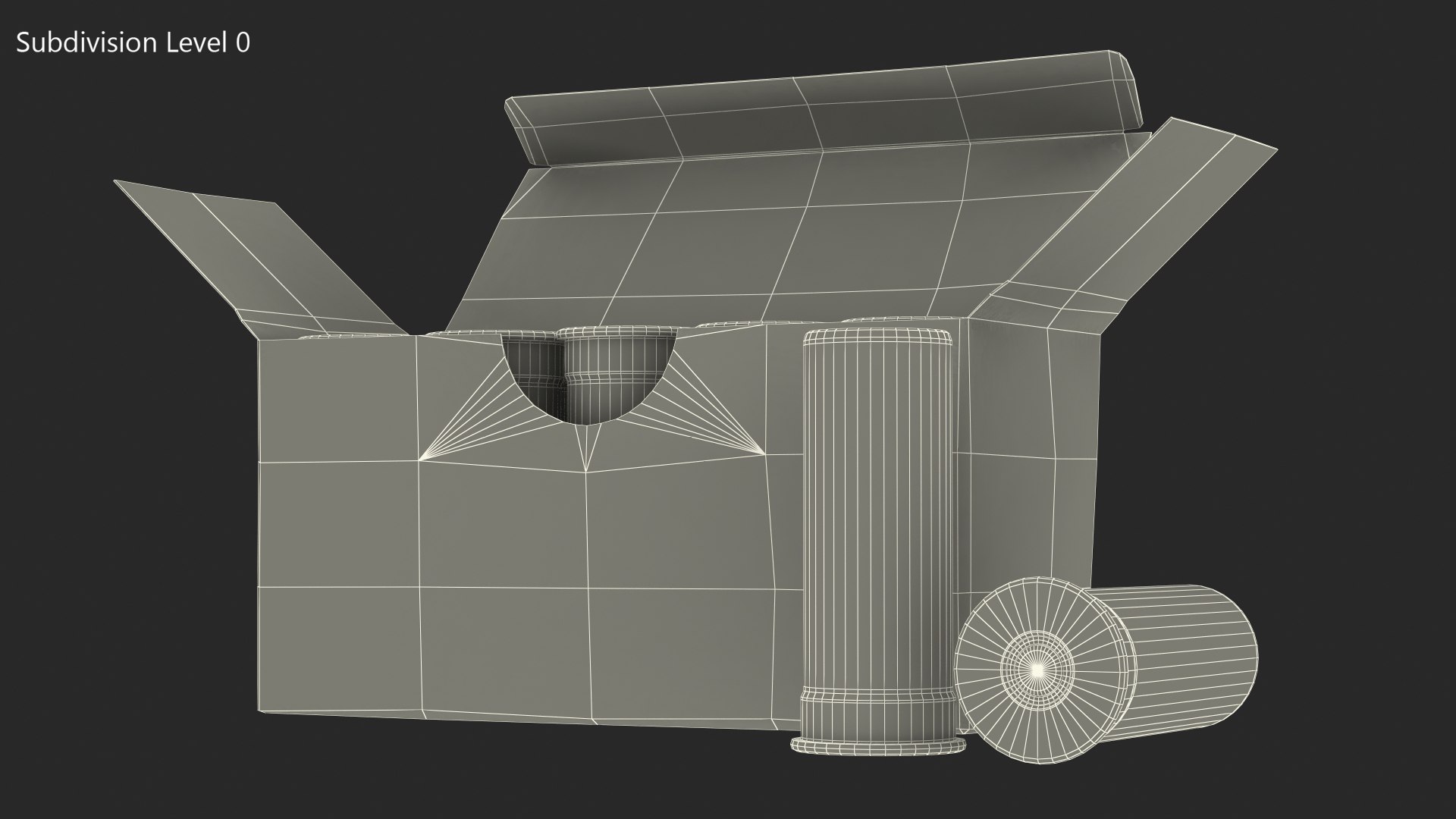 3D Box 12 Gauge Shotgun Shells Model - TurboSquid 1603937