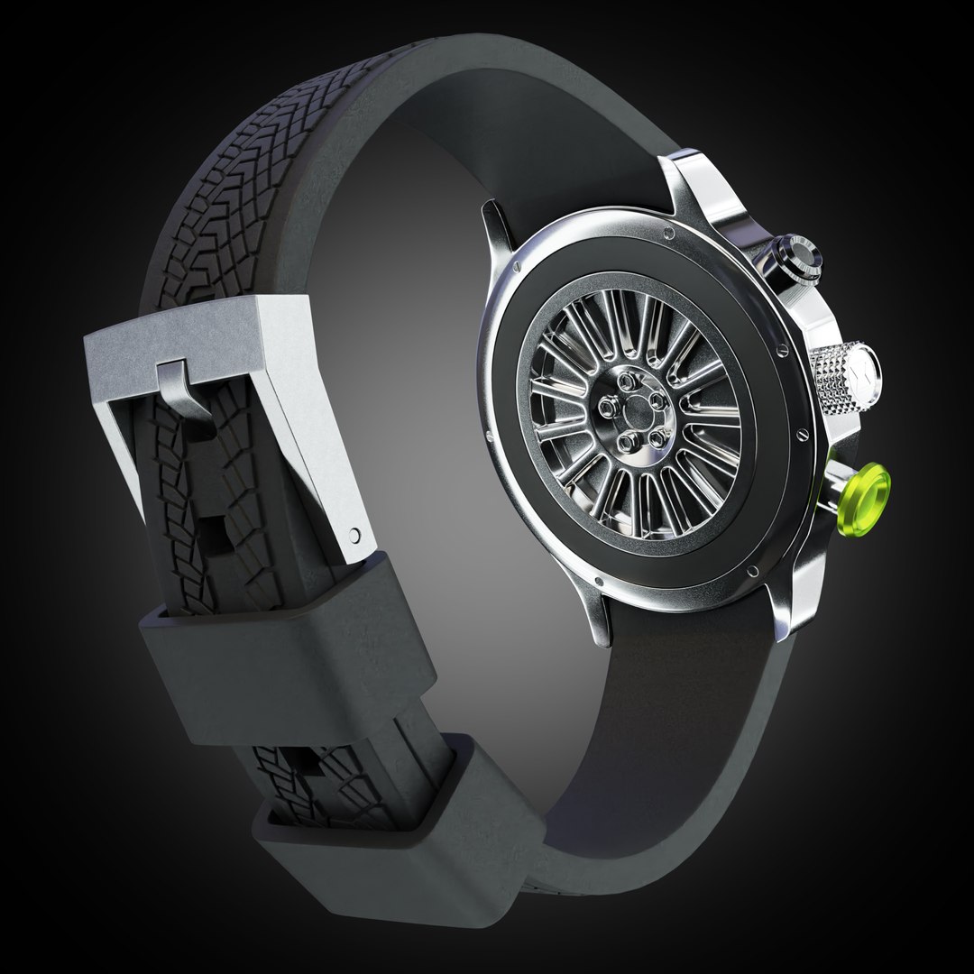 EDOX Xtreme Pilot III Limited Edition Watch 3D - TurboSquid 2215882