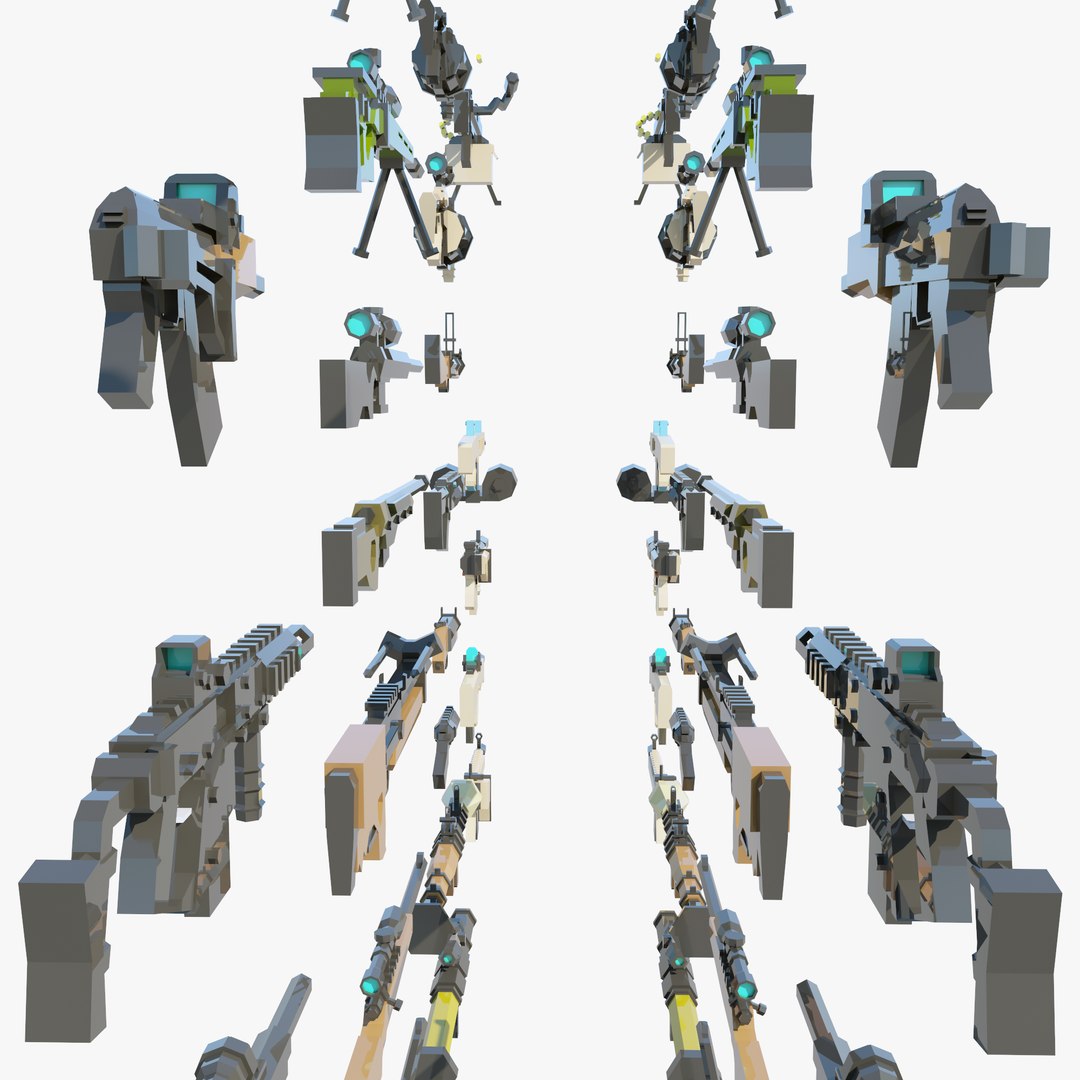 Weapons Asset Pack Model - TurboSquid 1333698