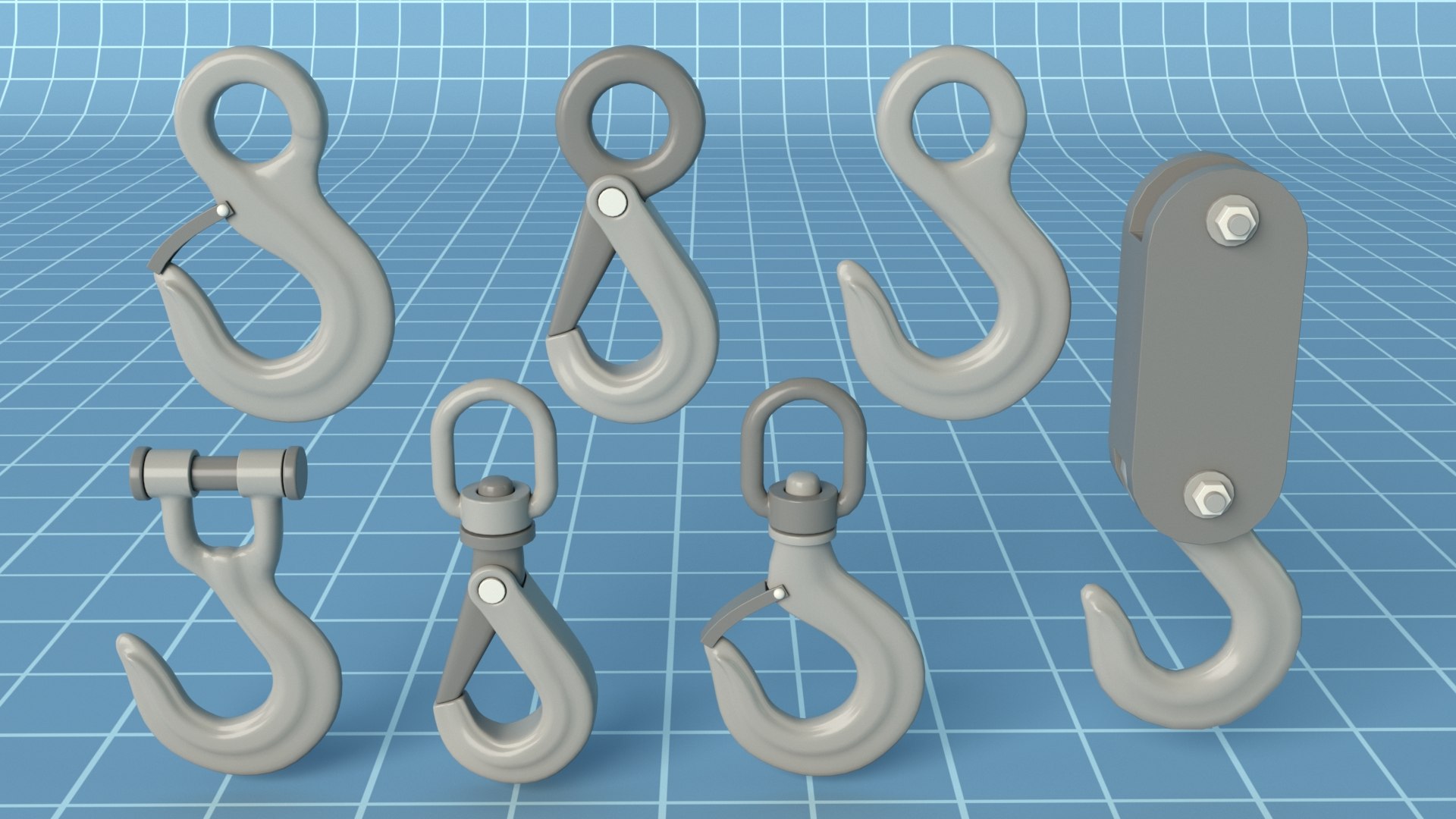 Industrial Kitbash - 12 - 100 Pieces 3D Model - TurboSquid 2174408