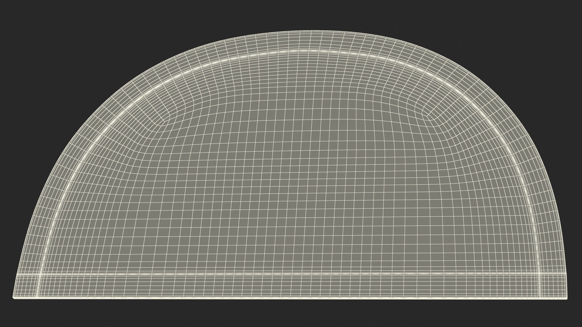3D Brown Arched Door Mat Fur - TurboSquid 2135045