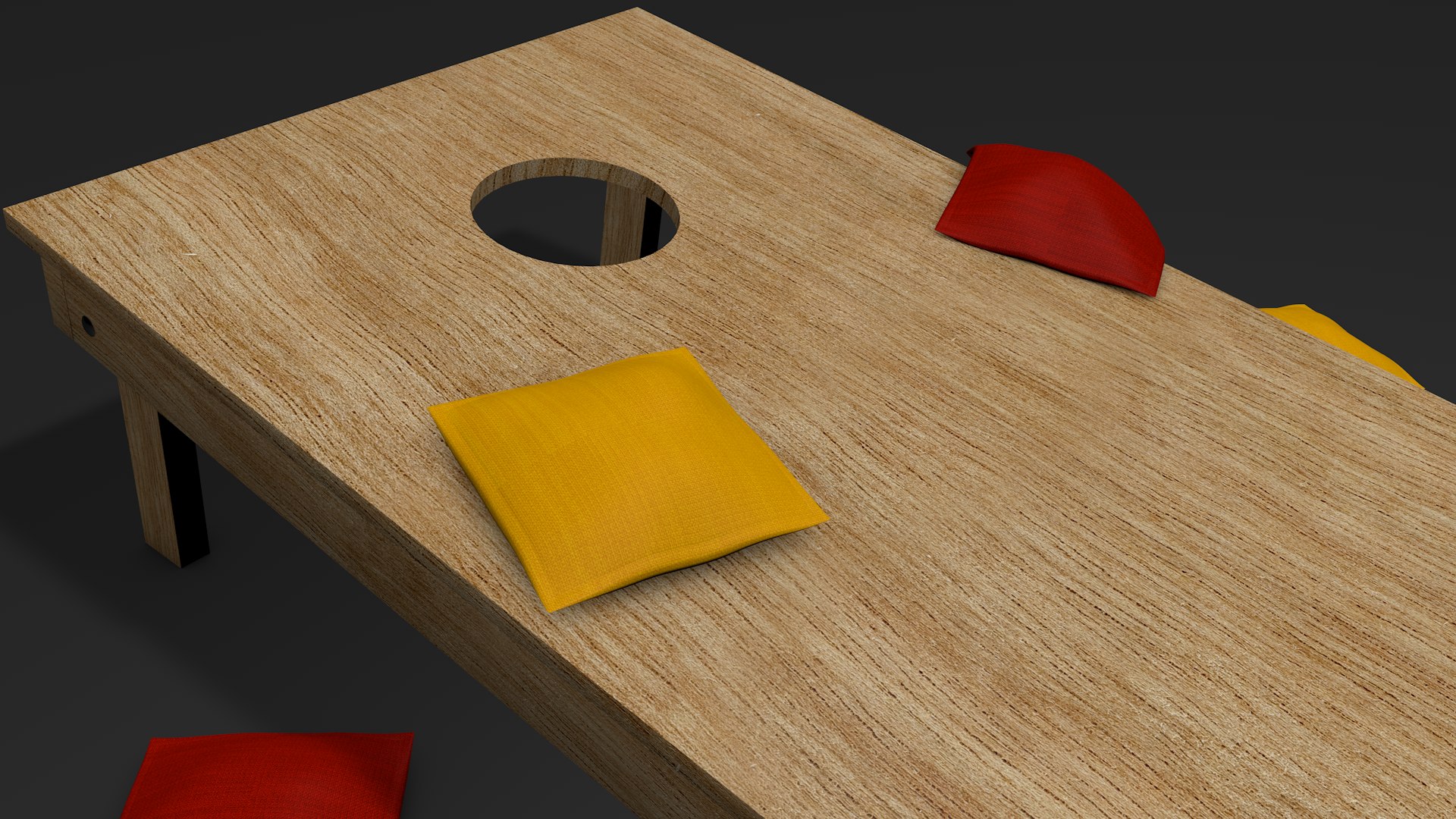 3D Cornhole - TurboSquid 2088773