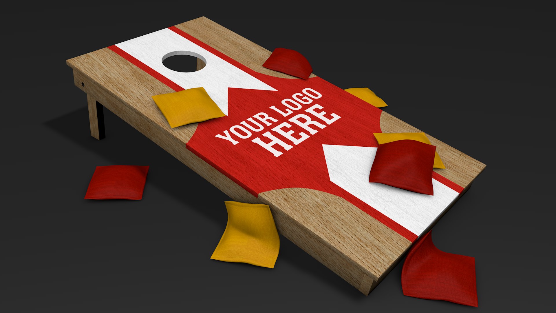 3D Cornhole - TurboSquid 2088773