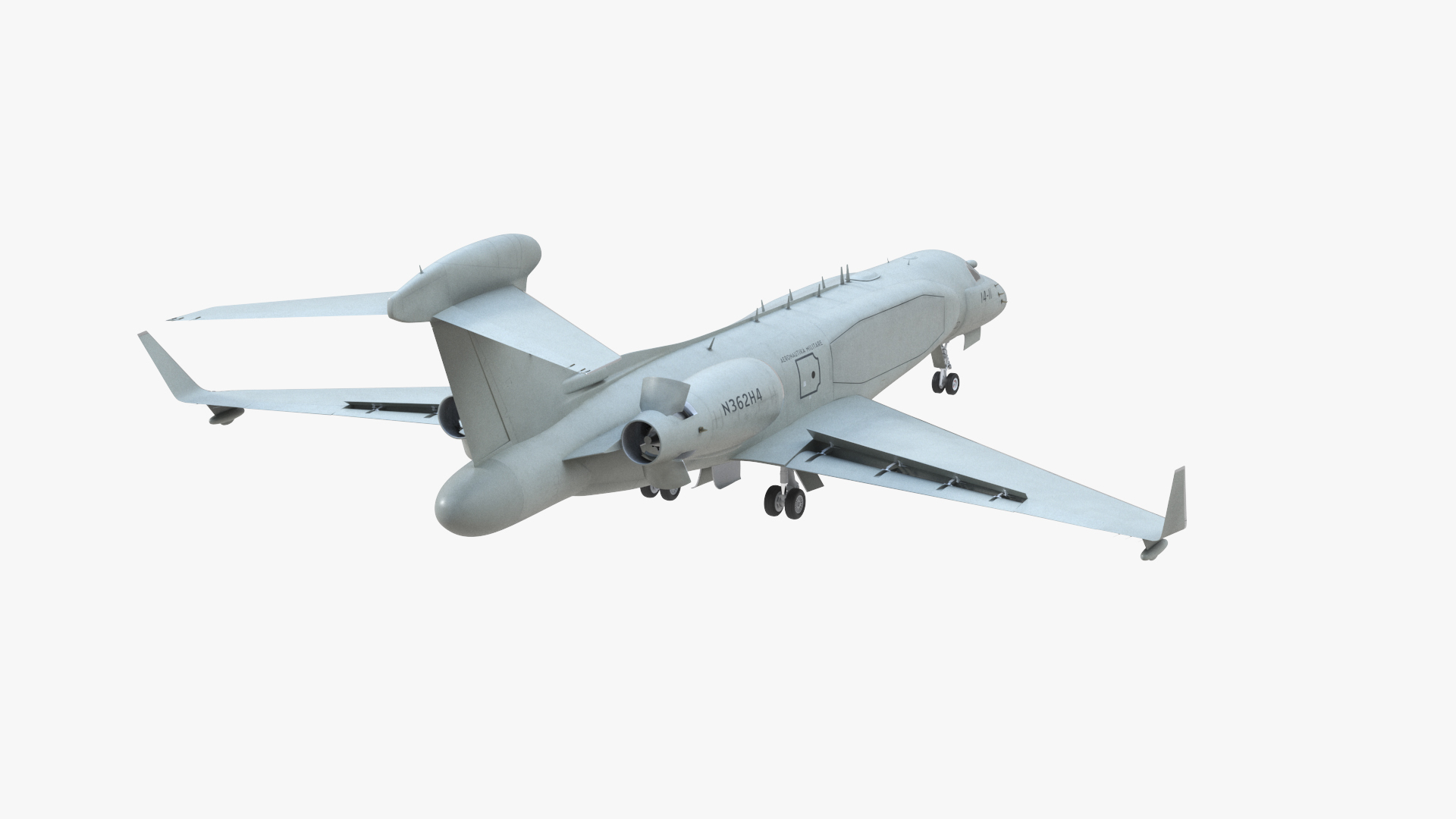 3D Model Gulfstream G550 CAEW - TurboSquid 2325227
