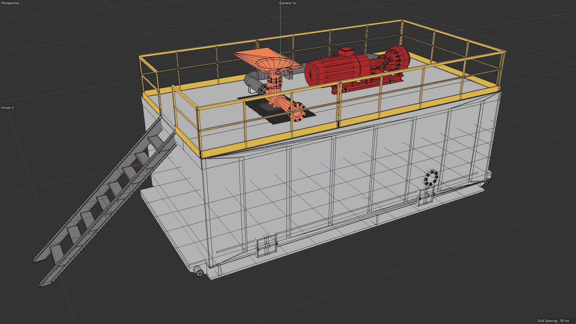 3D Model Jet Mud Mixer - TurboSquid 2140919