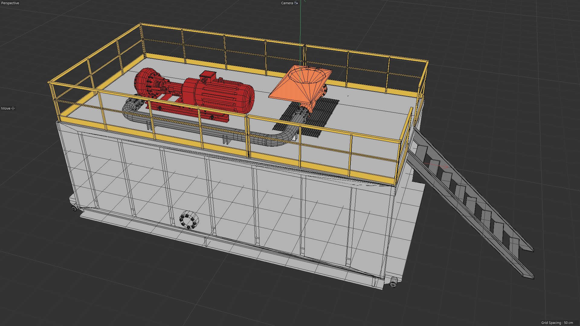 3D Model Jet Mud Mixer - TurboSquid 2140919