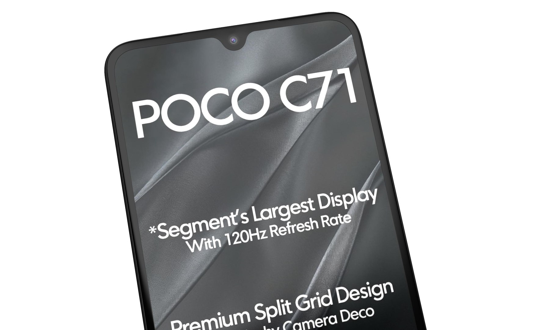 Xiaomi Poco C71 Black 3D Model - TurboSquid 2392096