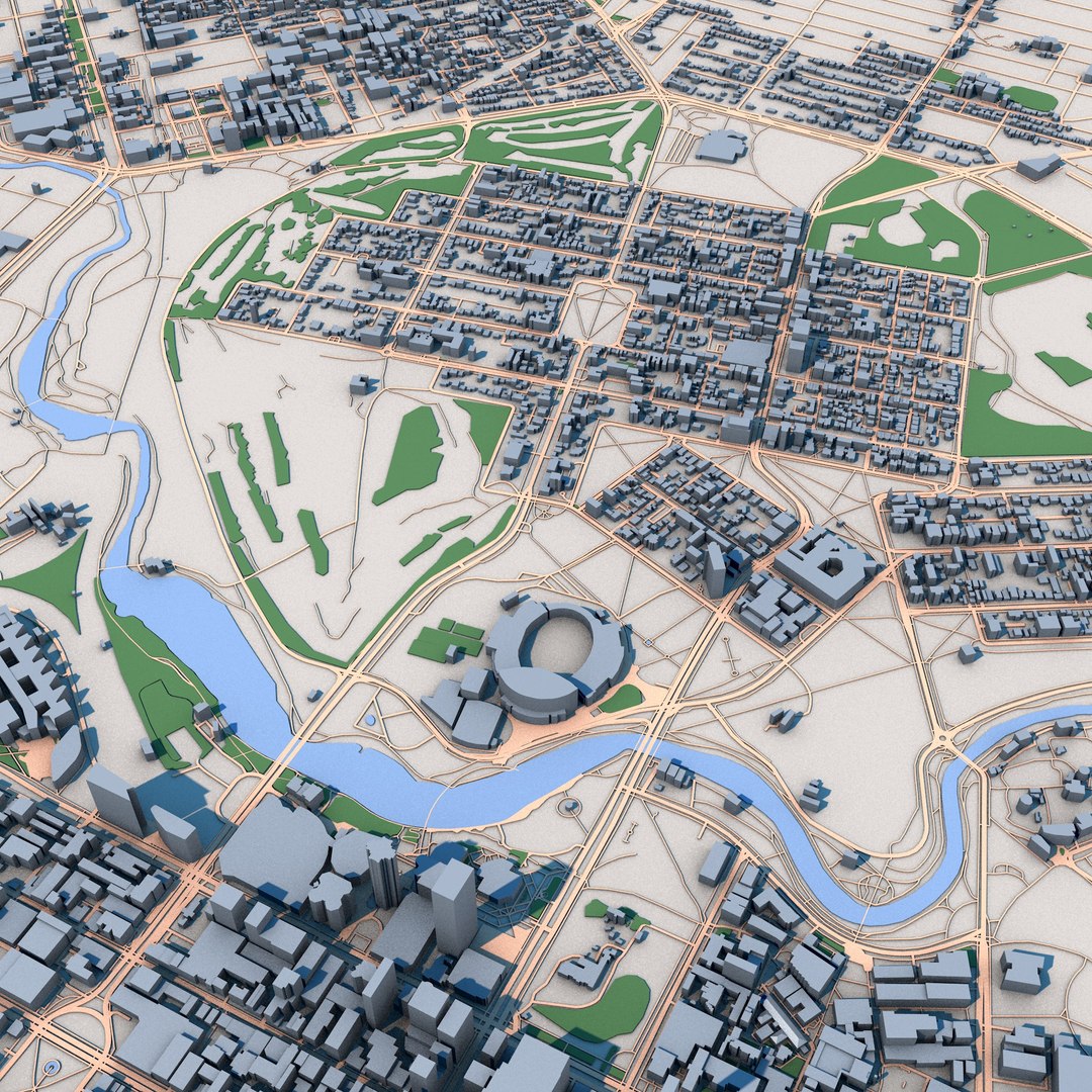 Adelaide City Australia 3D - TurboSquid 2340305