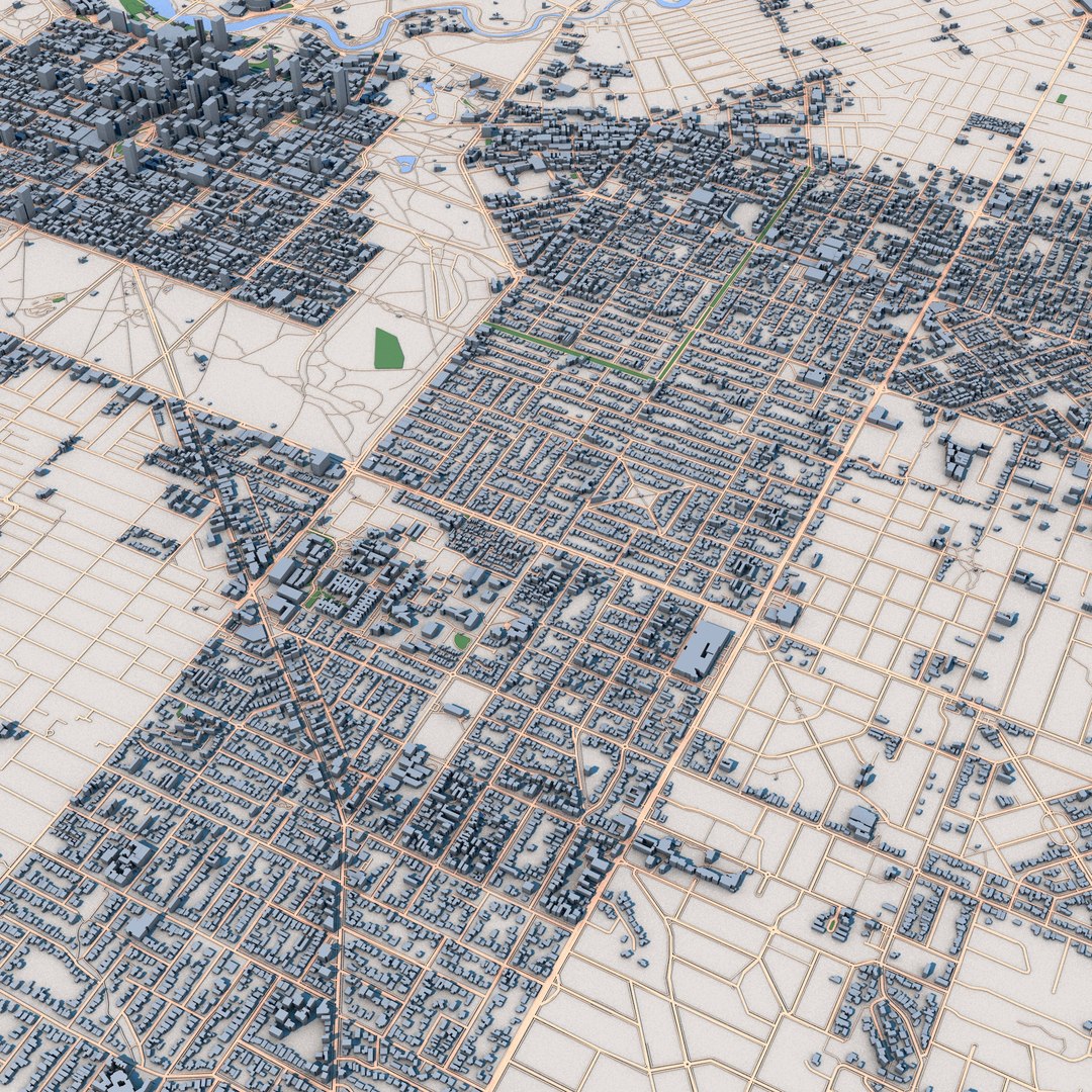 Adelaide City Australia 3D - TurboSquid 2340305