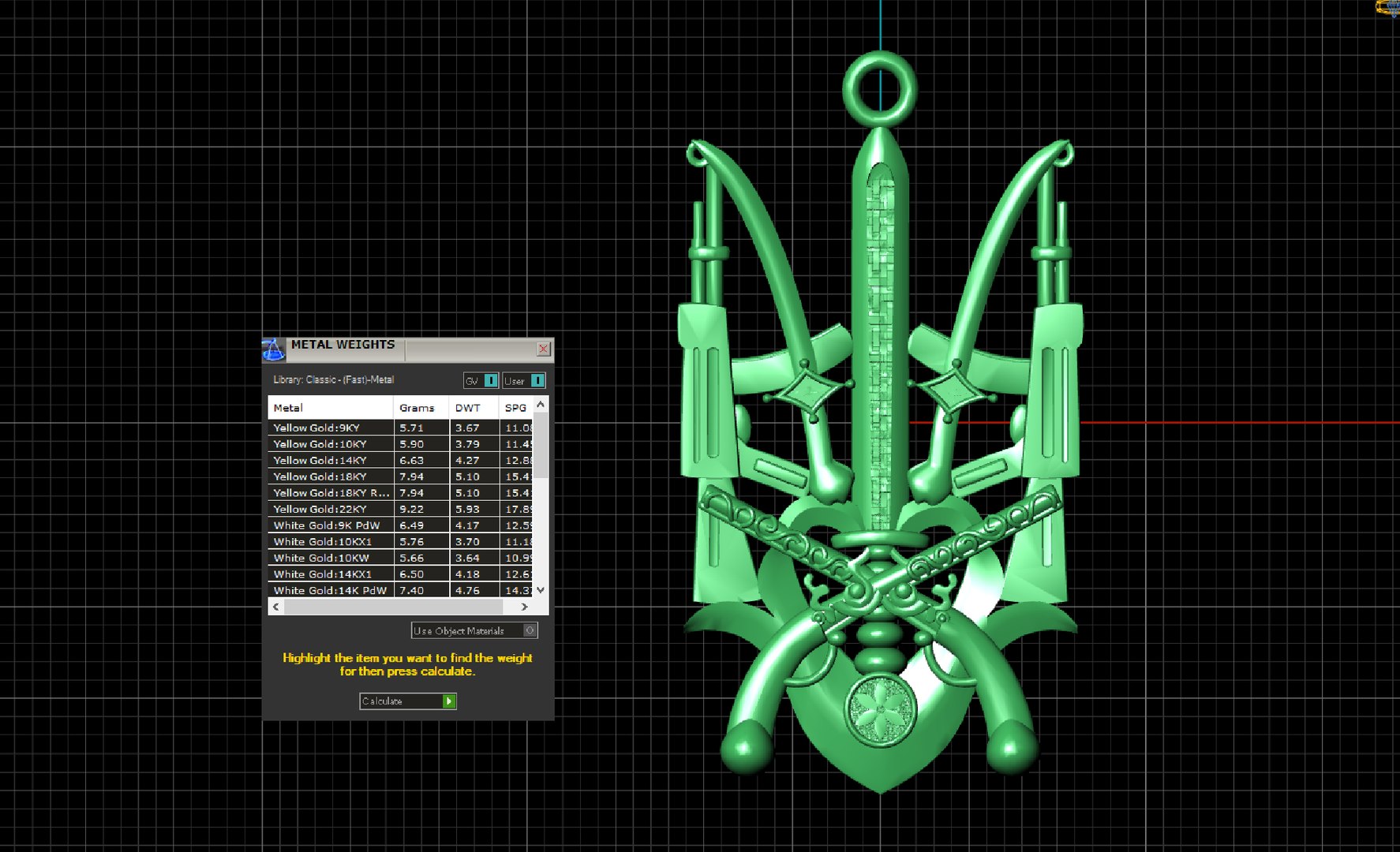 Pendant With Trident Symbol Of Ukraine Cnc Model Or 3D Print Model 3D ...