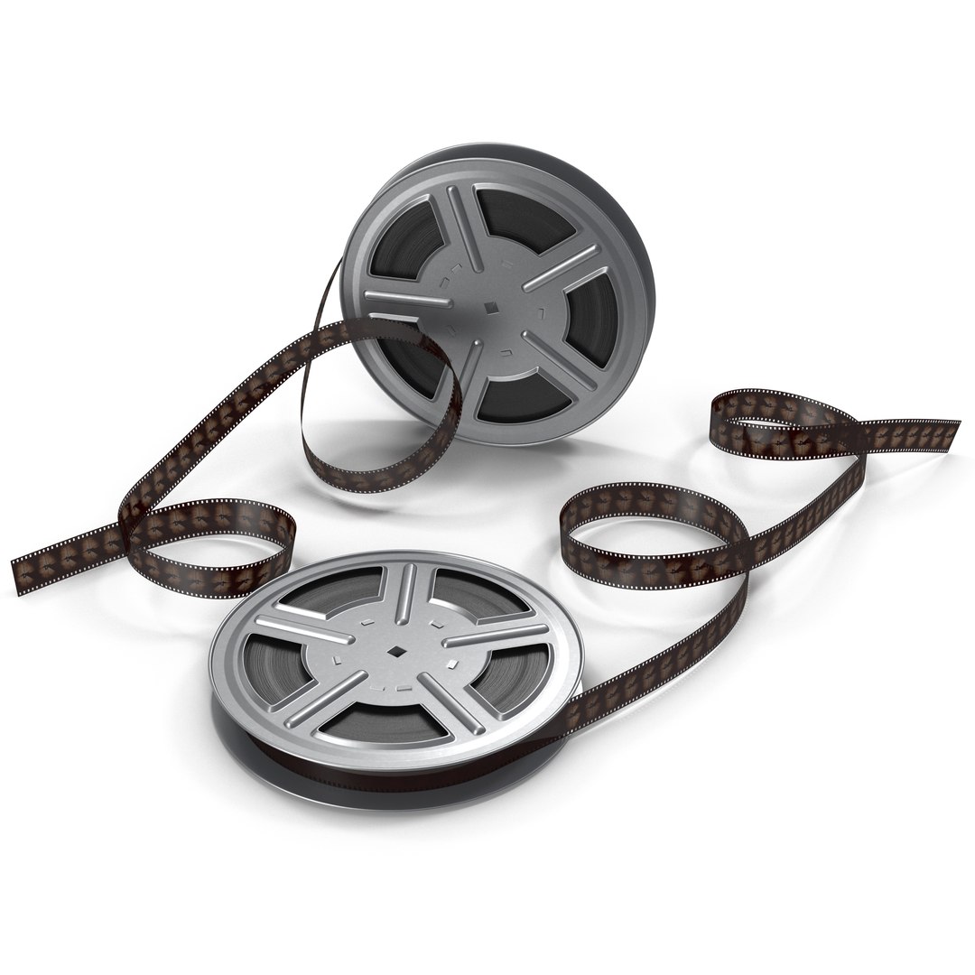 Video Film Reel Set 3d Max