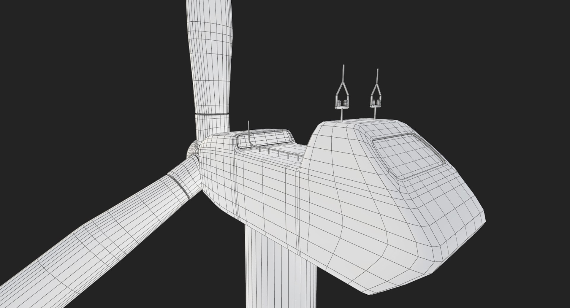 Wind Turbine Animation 3D Model - TurboSquid 1421977