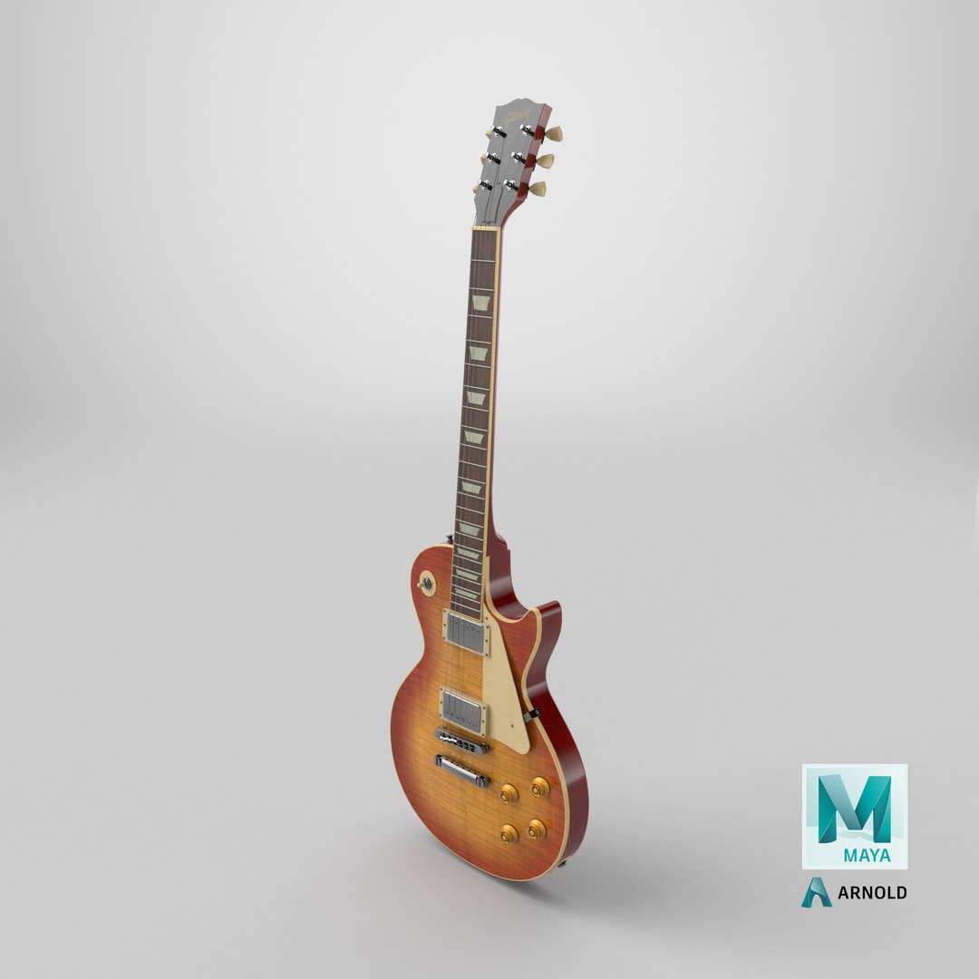 Gibson Les Paul 3D - TurboSquid 2506999