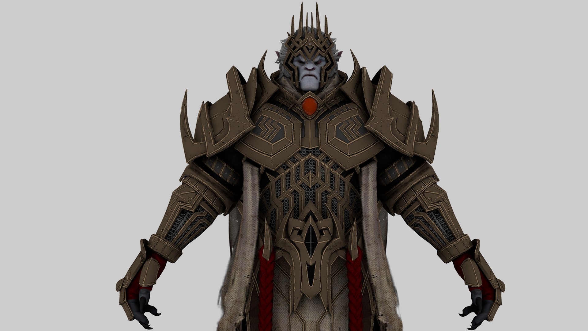 Ancient Warrior King 3D Model 3D Model - TurboSquid 2371800