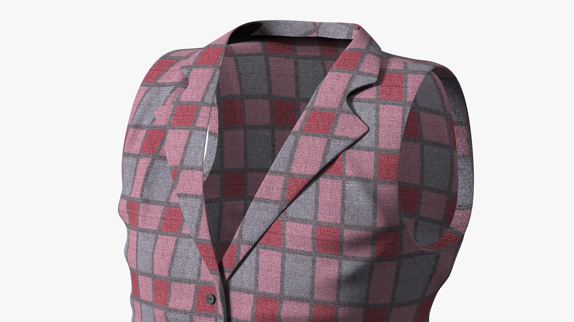 Men vest 3D model - TurboSquid 1631534
