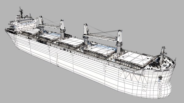 3D cargo ship model - TurboSquid 1508561
