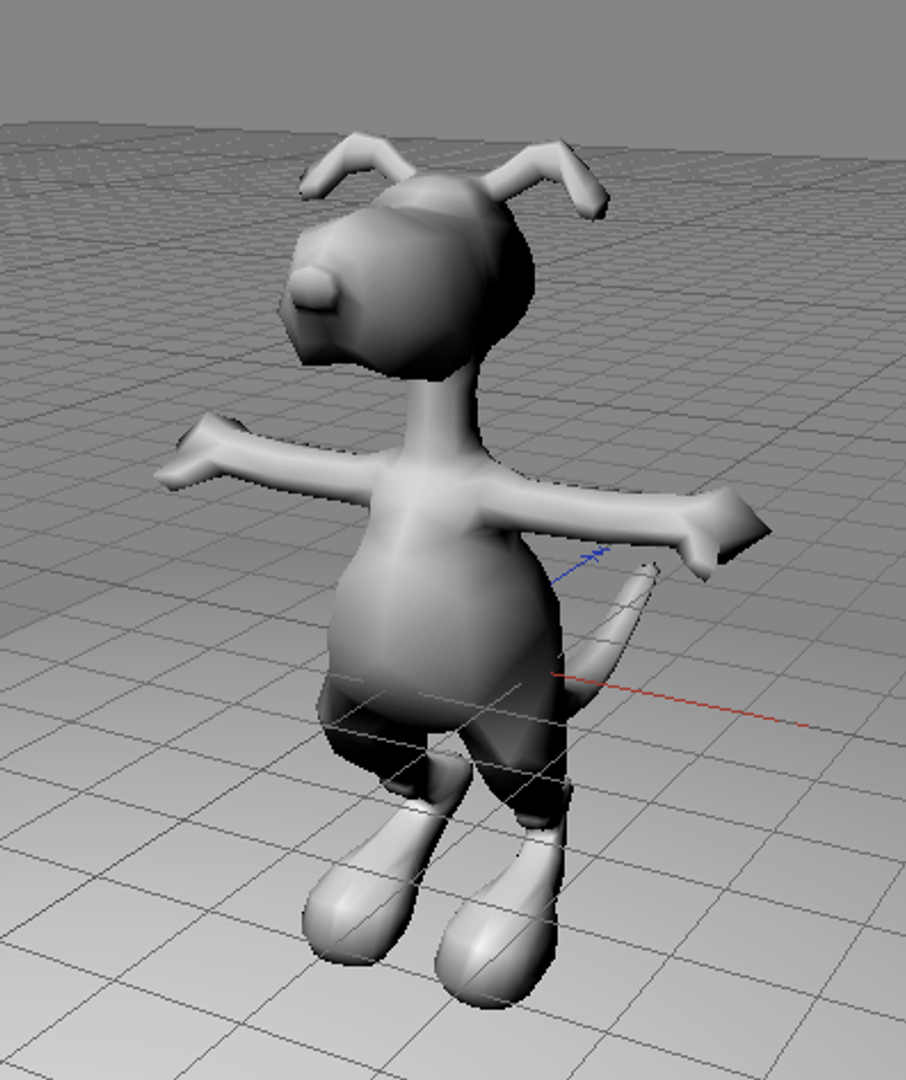 free cartoon character 3d model