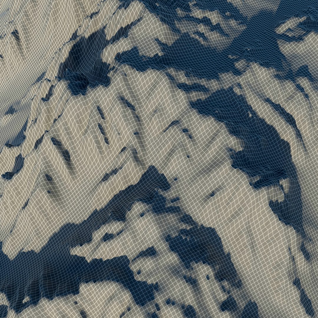 mountain terrain 3d max