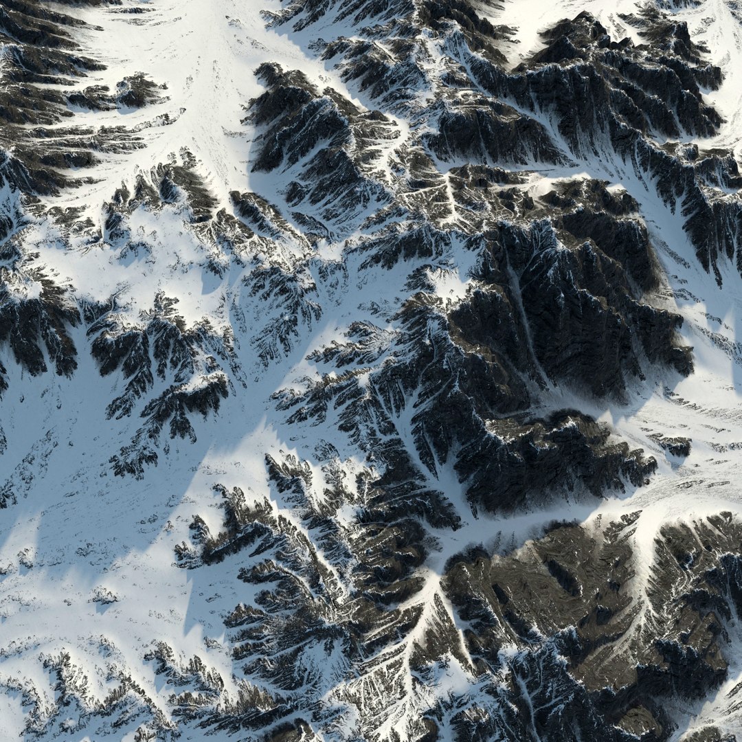 mountain terrain 3d max