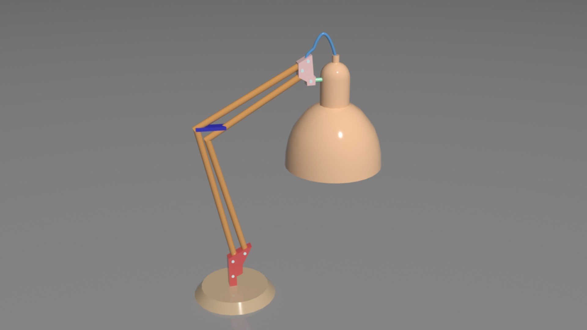 свободно 3D модель modern desk lamp 3ds max - TurboSquid 1986620