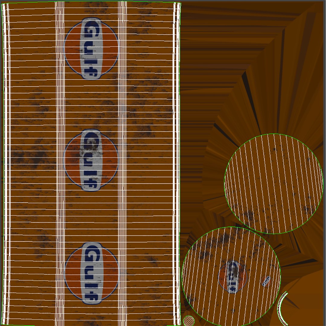 Barrel Gulf Oil Model - TurboSquid 1487724