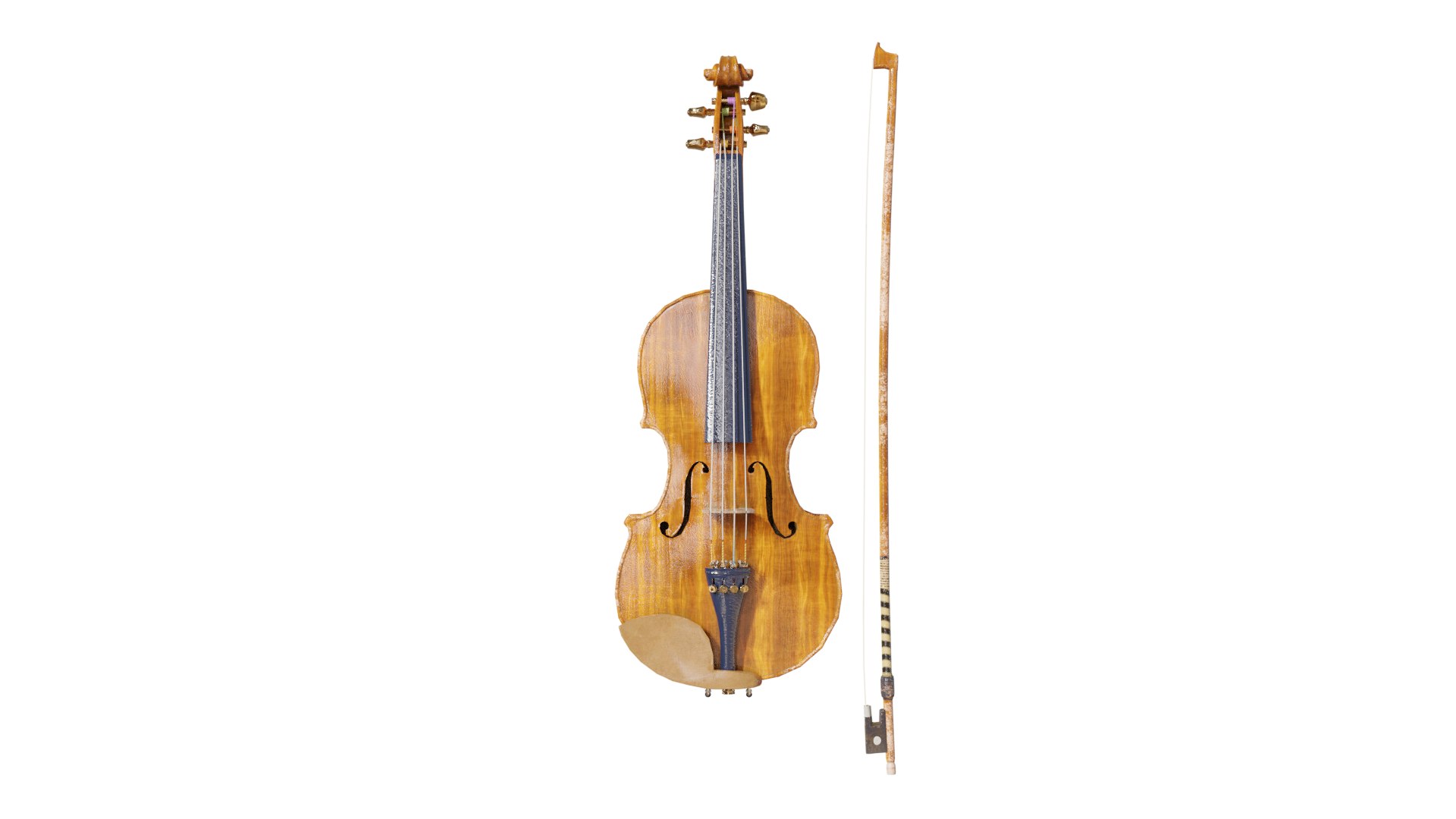 Violin Model - TurboSquid 1951229