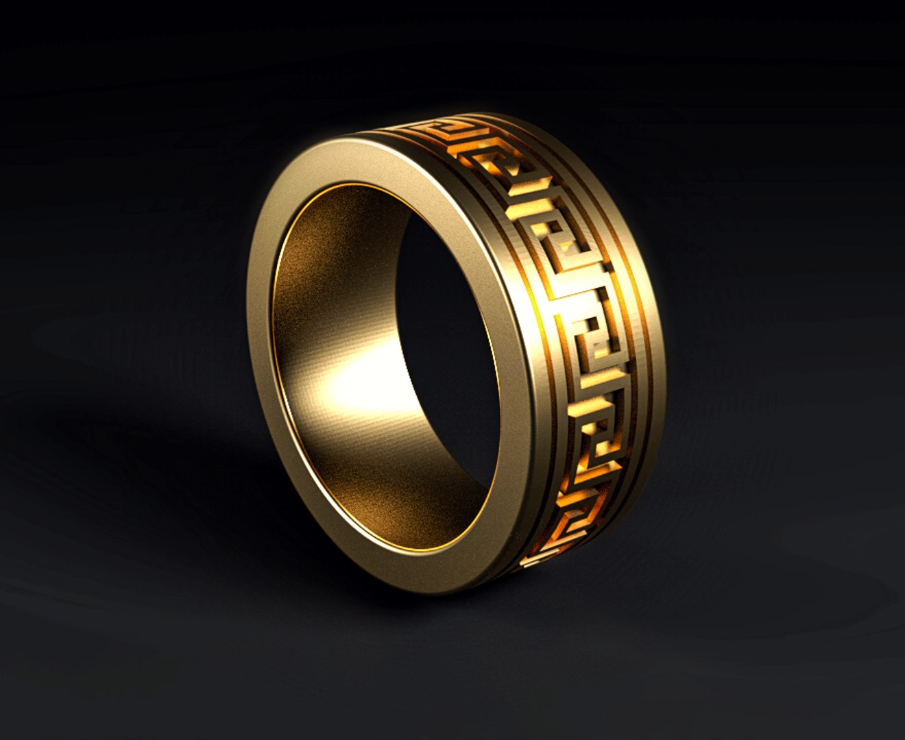 3D Gold Ring Model - TurboSquid 1253822