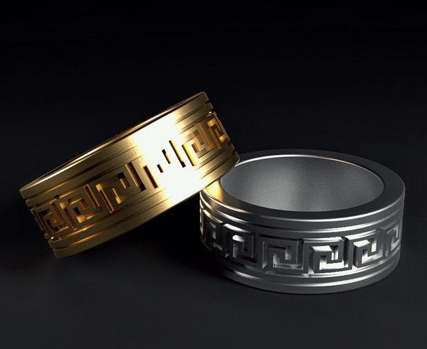 3D gold ring model - TurboSquid 1253822