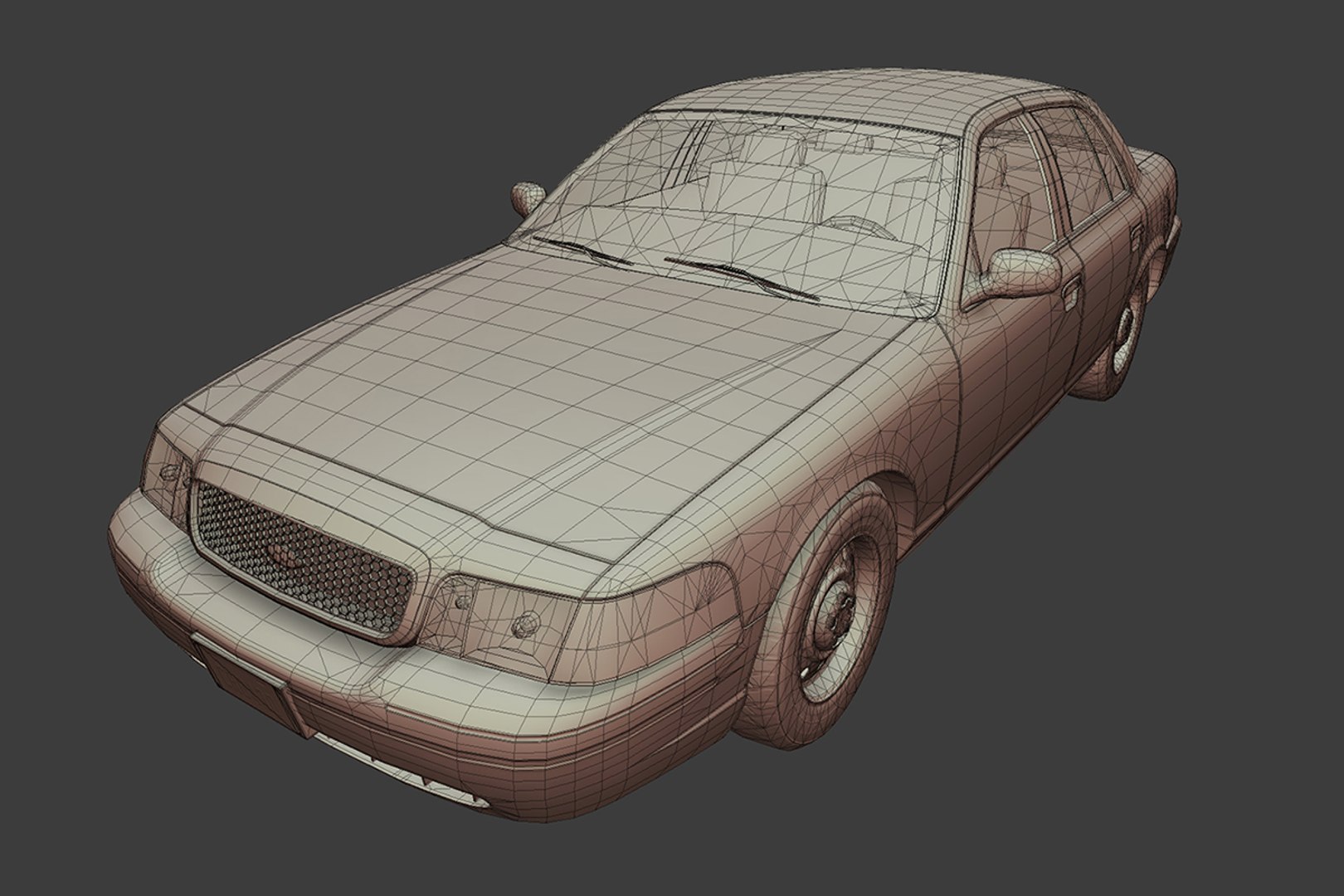Crown Victoria 3D - TurboSquid 1225495