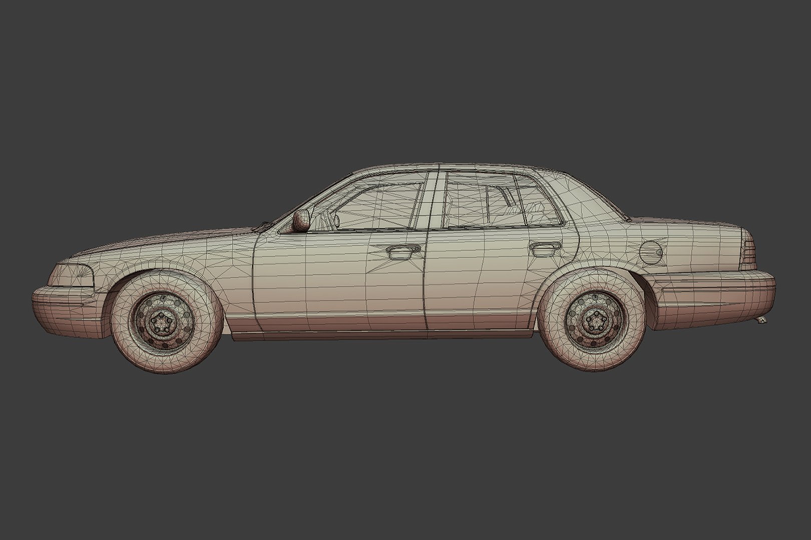 Crown Victoria 3D - TurboSquid 1225495