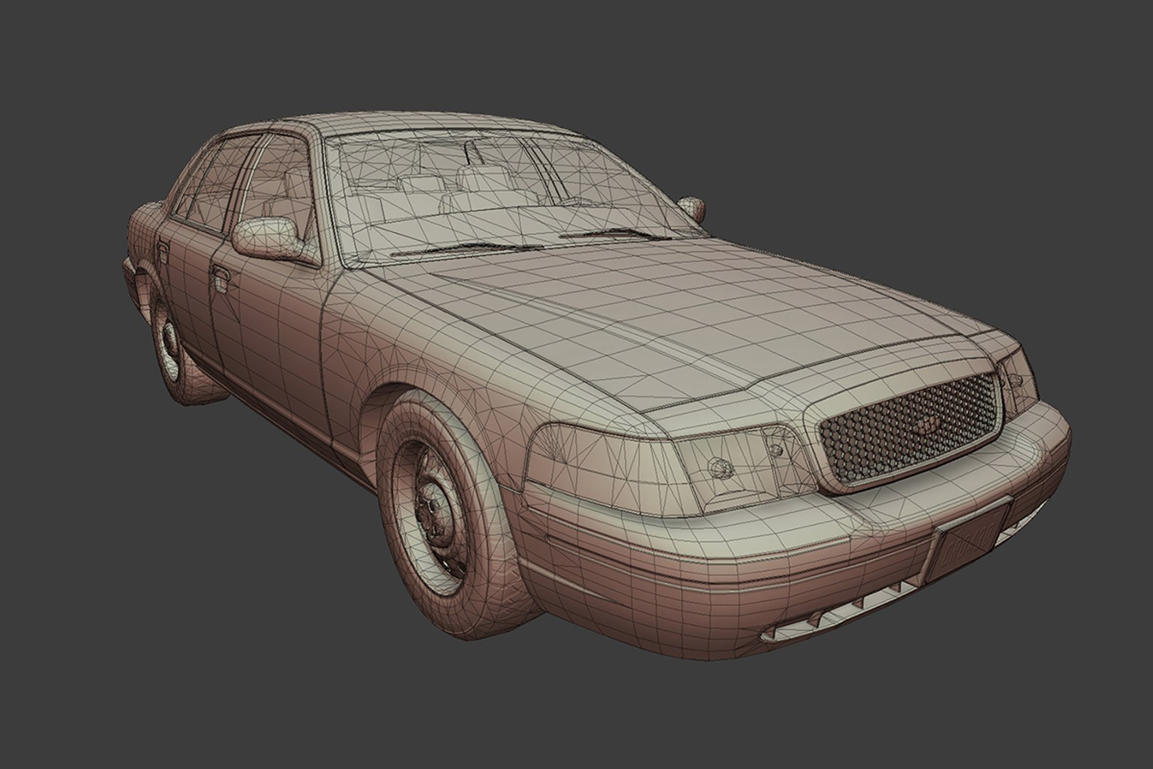 Crown Victoria 3D - TurboSquid 1225495