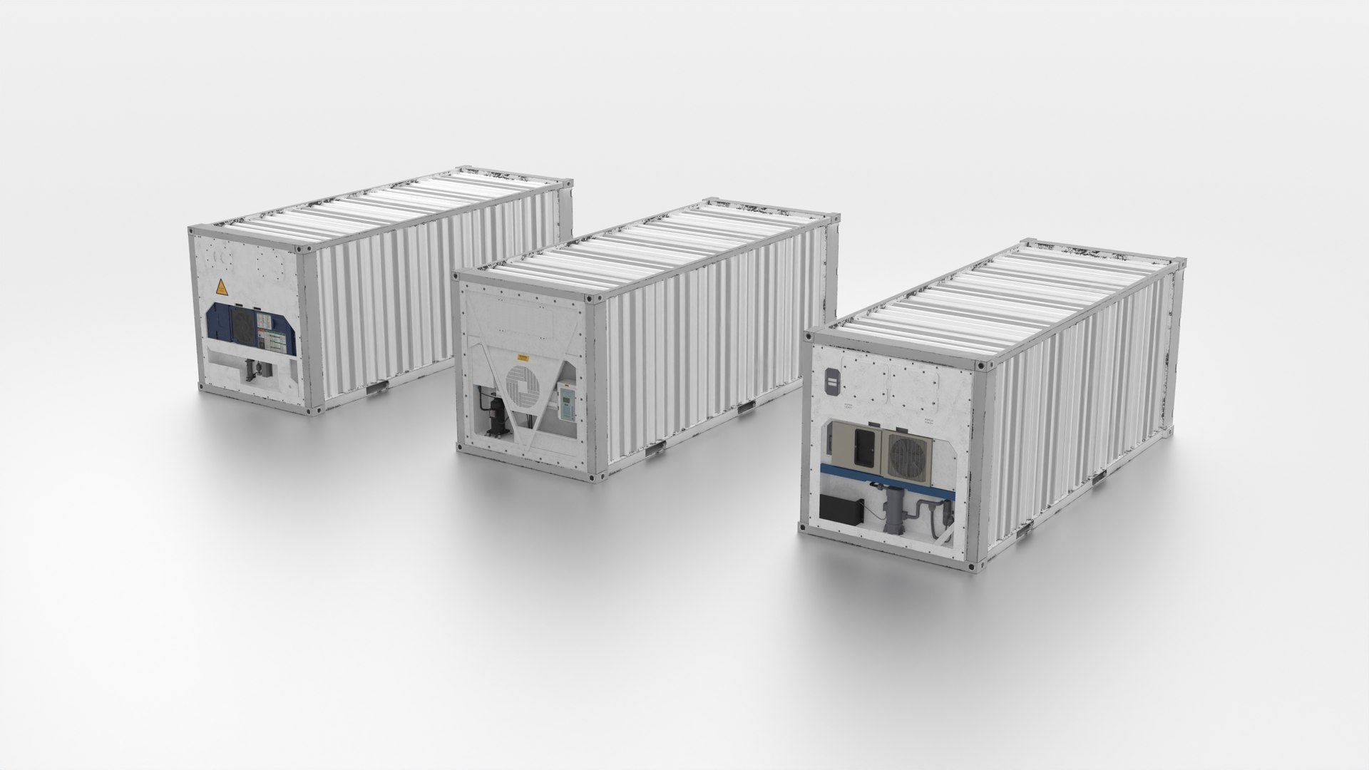 3D Model Refrigerated Reefer Container - TurboSquid 2119283
