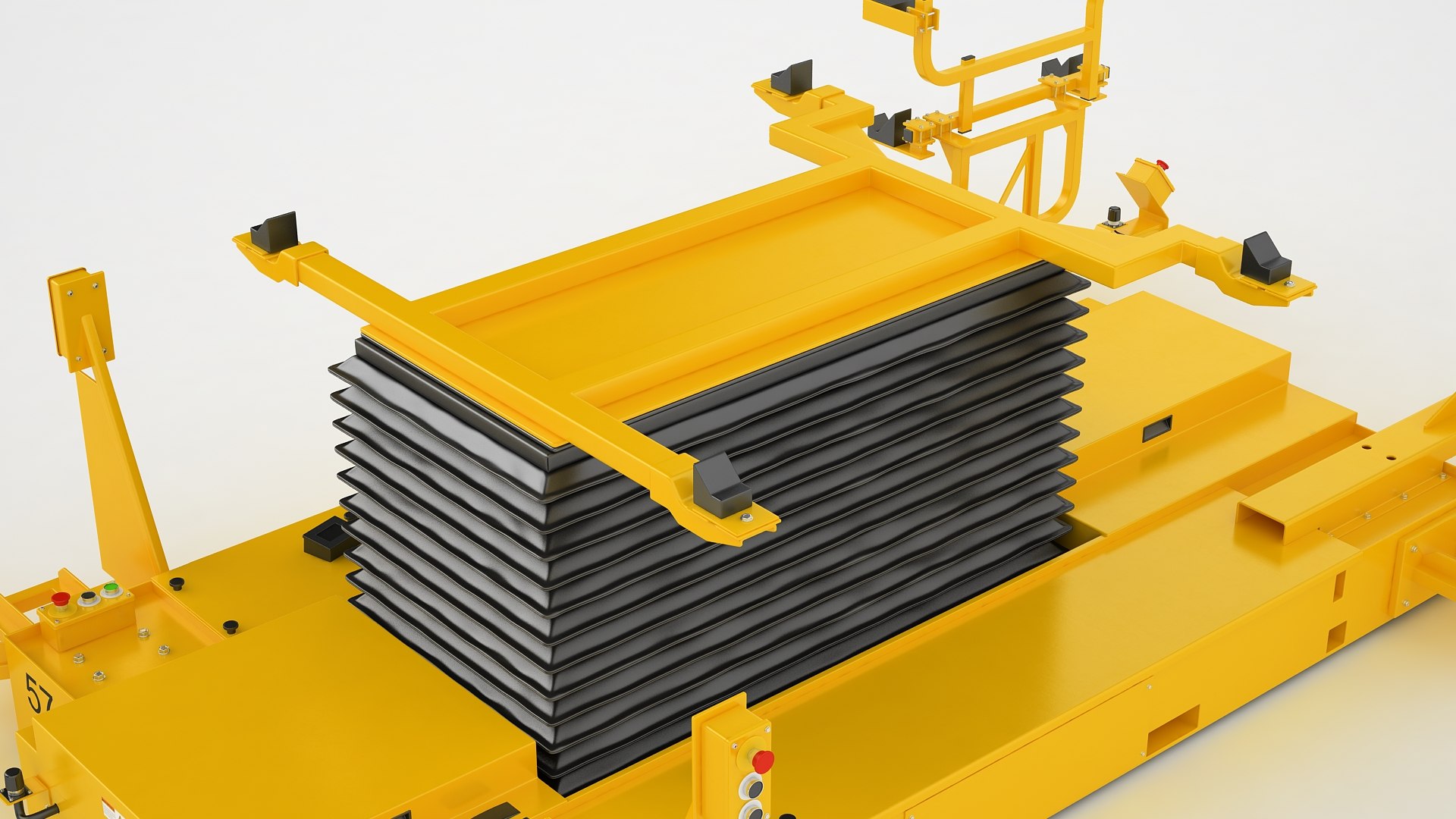 3D Factory Car Electric Trolley 02 - TurboSquid 1900061