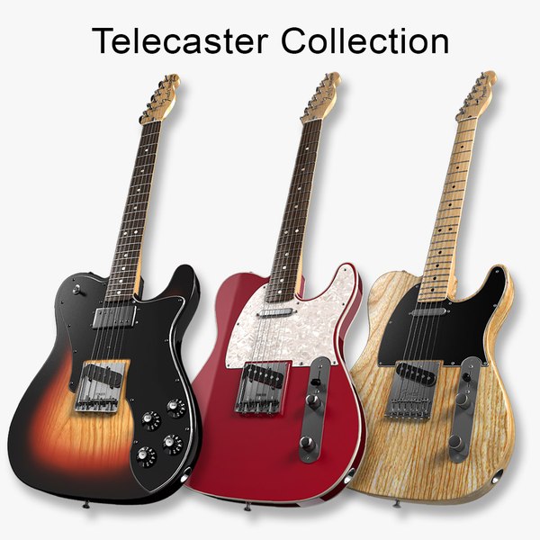 Fender Telecaster 3D Models for Download | TurboSquid
