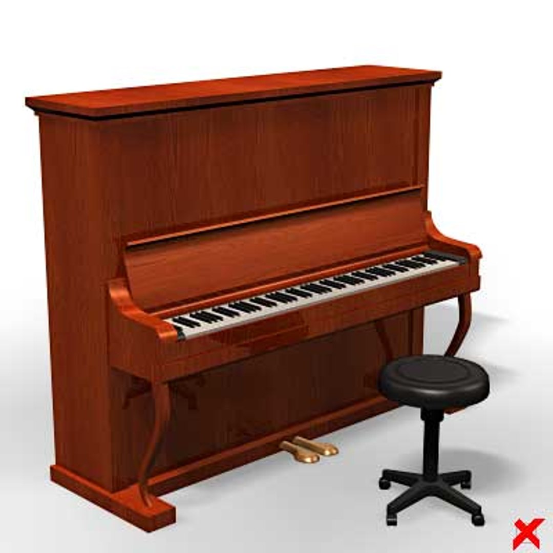 3d Model Piano