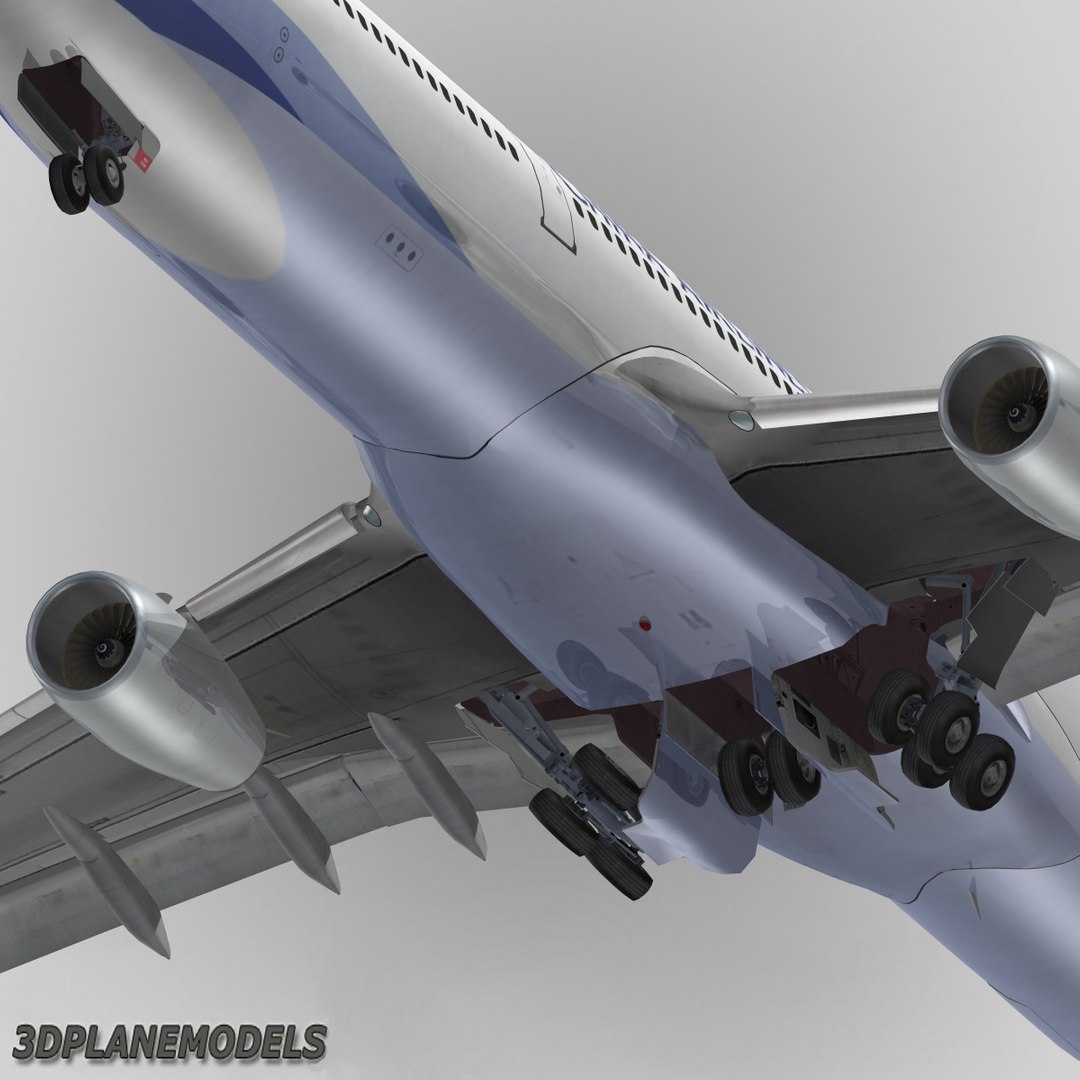 Airbus A340-300 3d Max