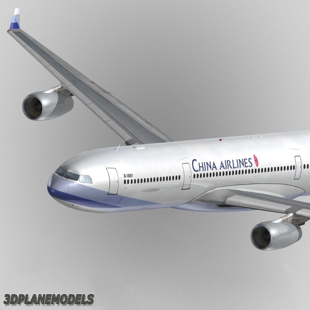 Airbus A340-300 3d Max