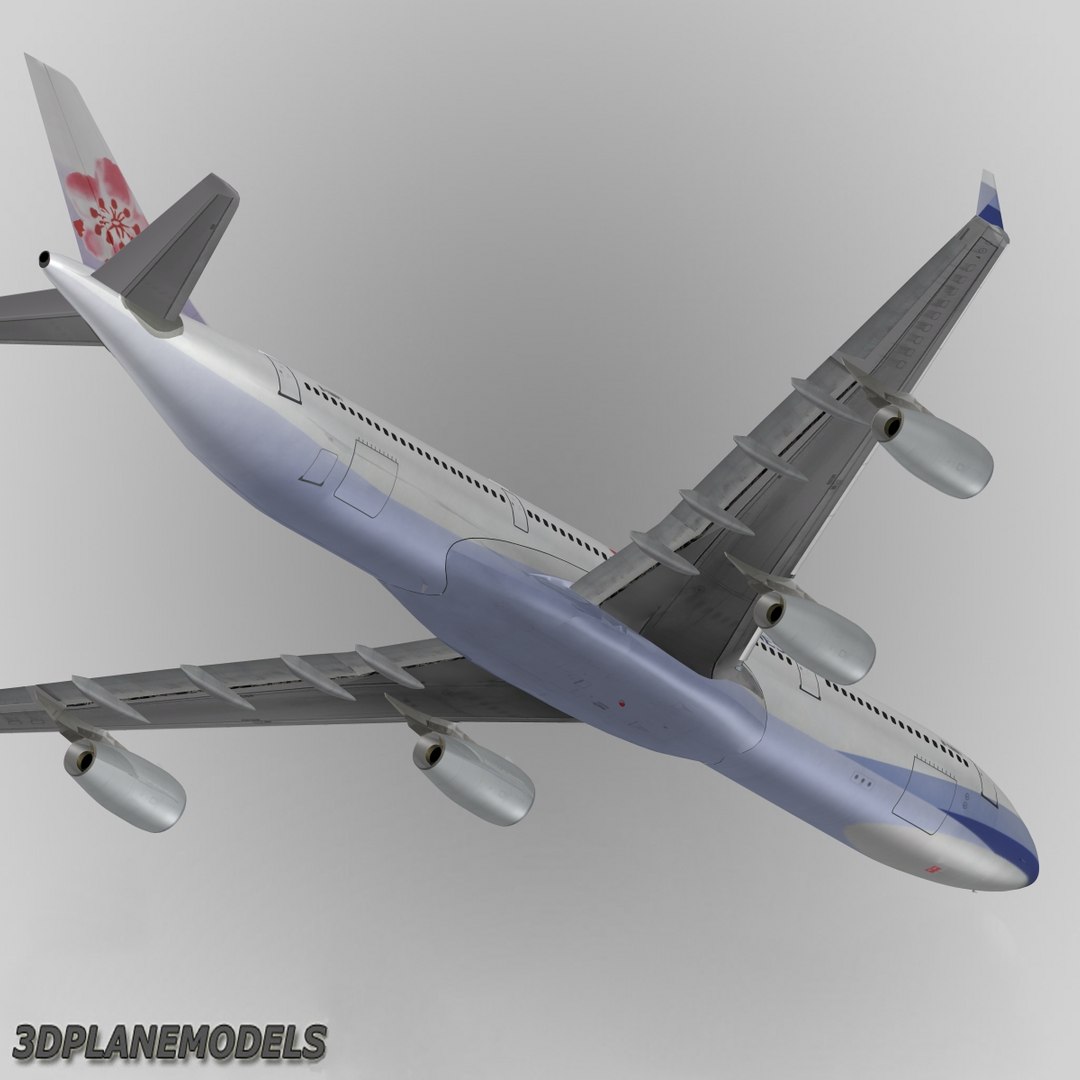 Airbus A340-300 3d Max