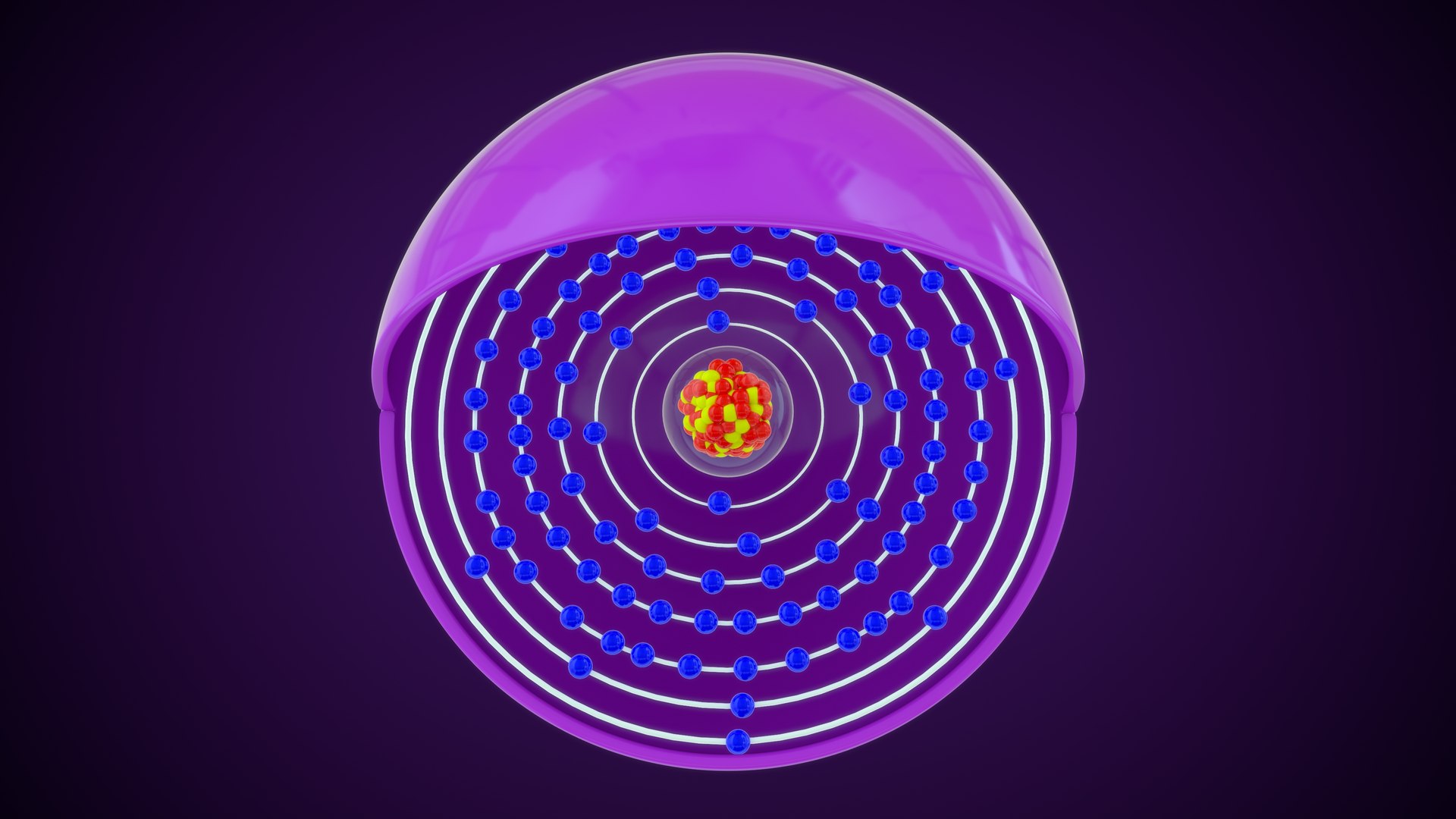 Nobelium Chemical Element Model - TurboSquid 2143505
