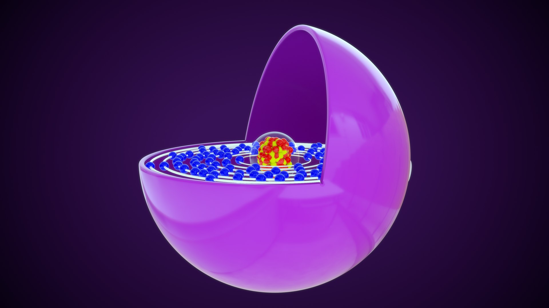 Nobelium Chemical Element Model - TurboSquid 2143505