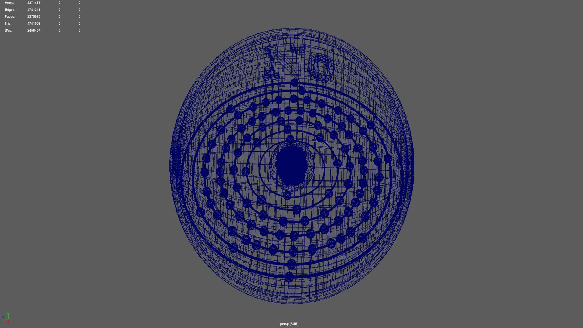 Nobelium Chemical Element Model - TurboSquid 2143505
