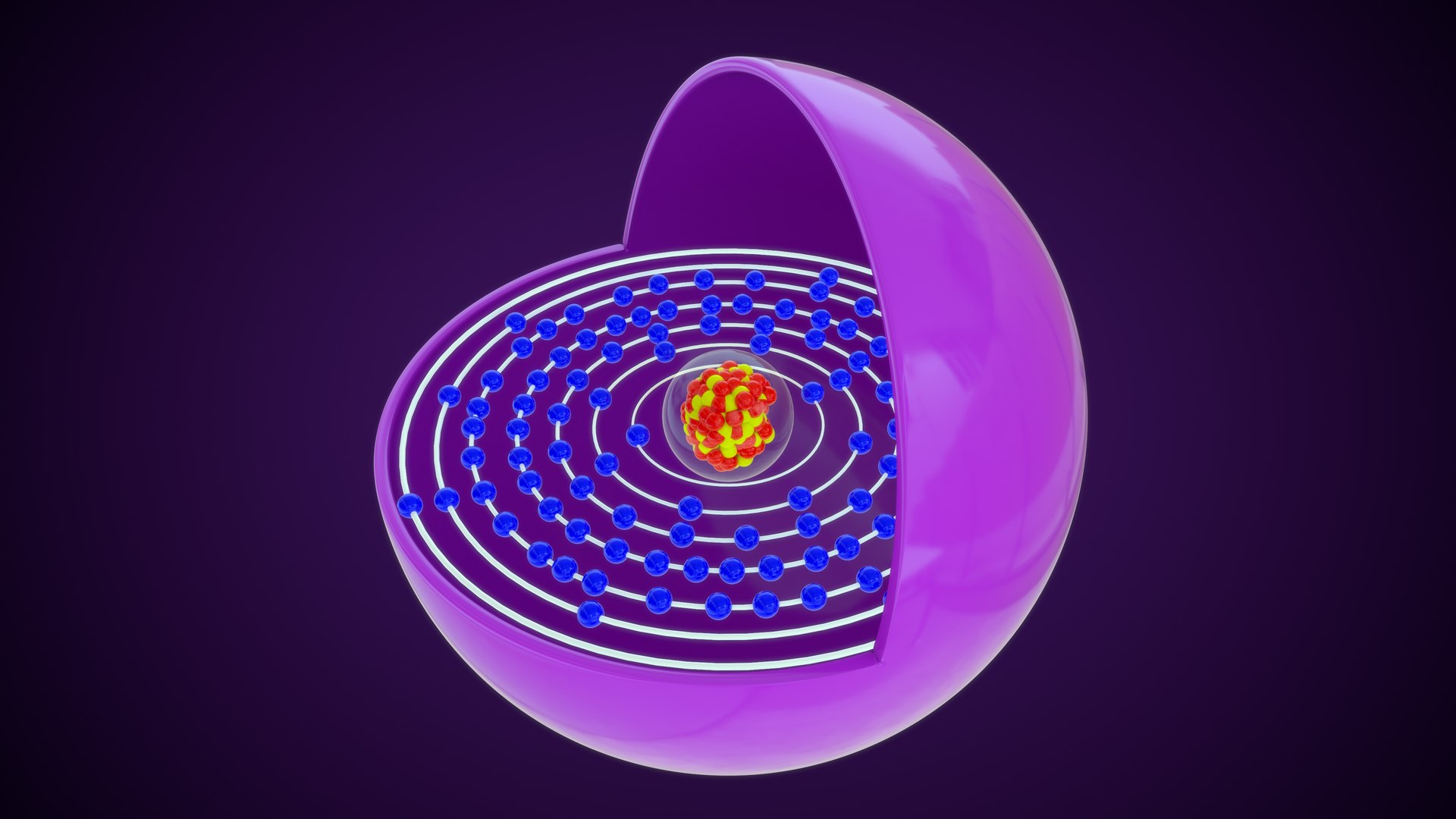 Nobelium Chemical Element Model - TurboSquid 2143505