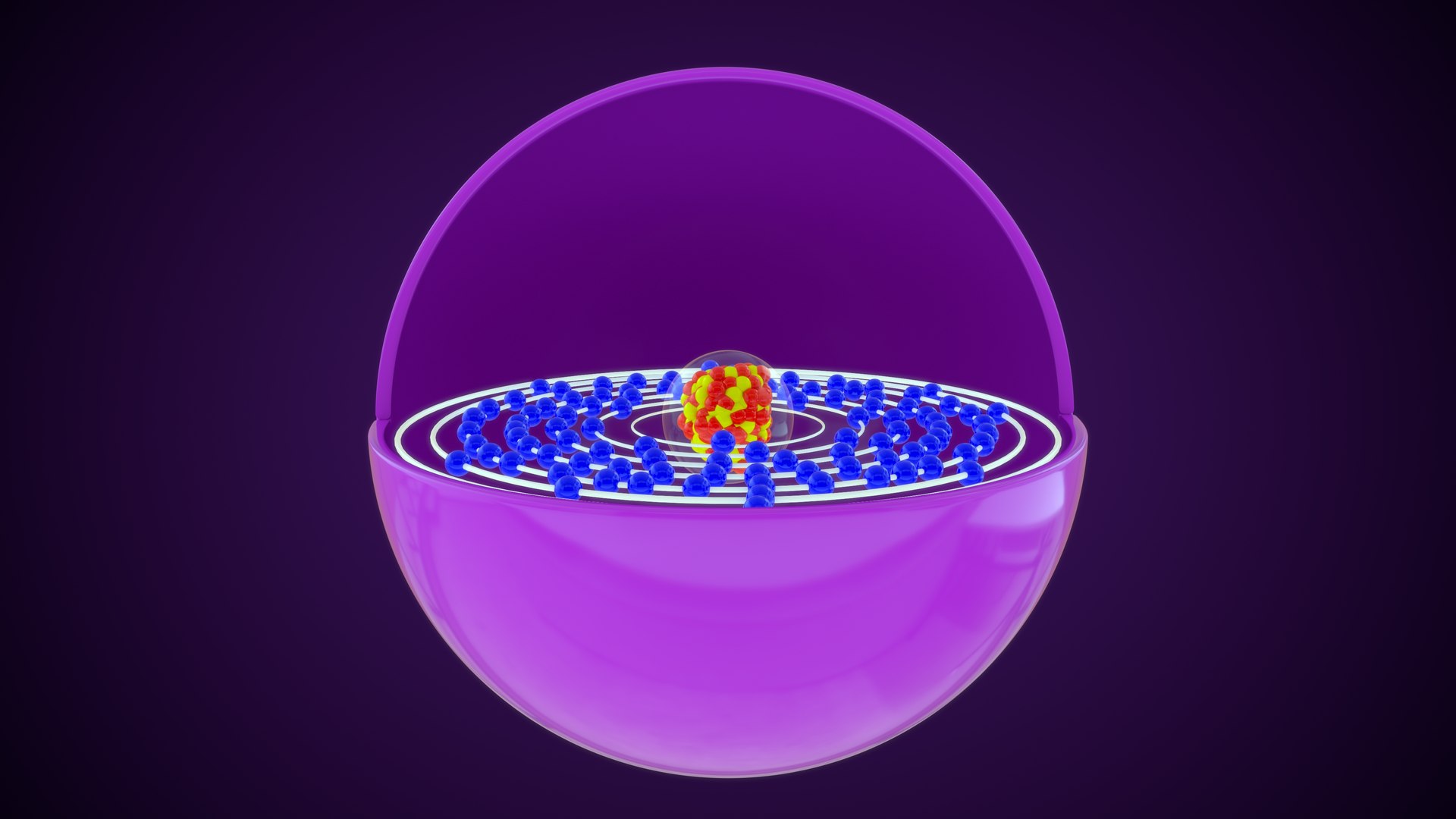 Nobelium Chemical Element Model - TurboSquid 2143505