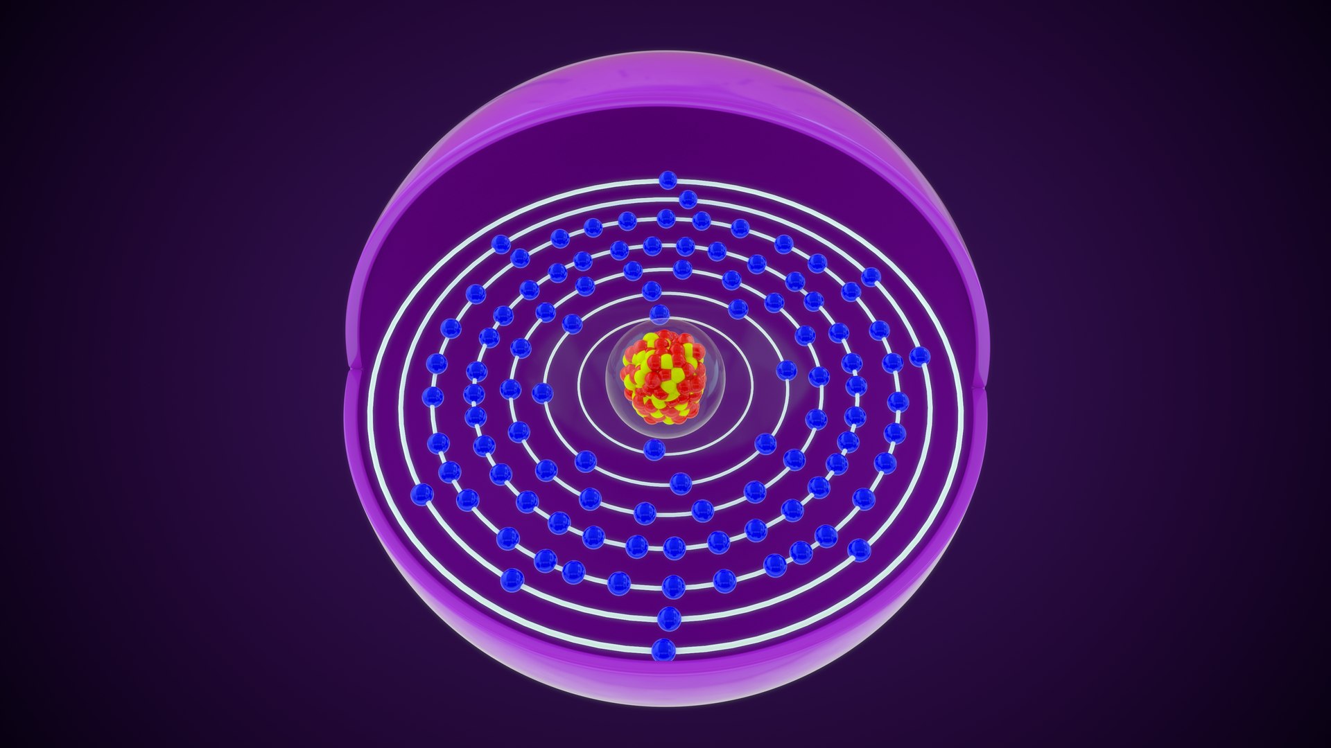 Nobelium Chemical Element Model - TurboSquid 2143505