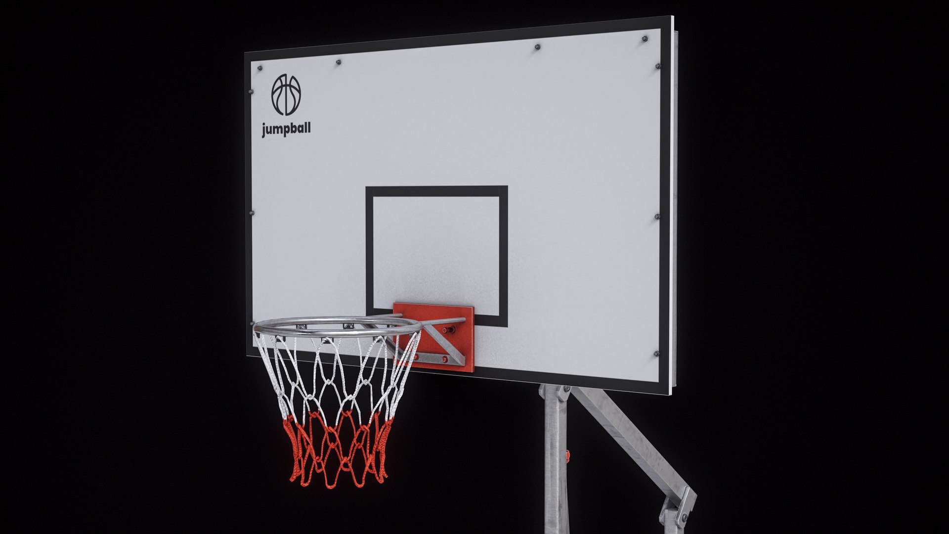 3D Basketball Hoop Mobile PBR - TurboSquid 2146502