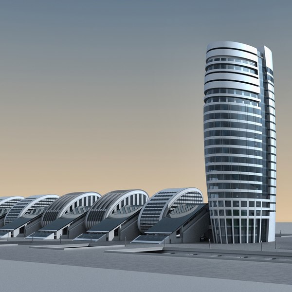 Commercial Building 3D Models for Download | TurboSquid