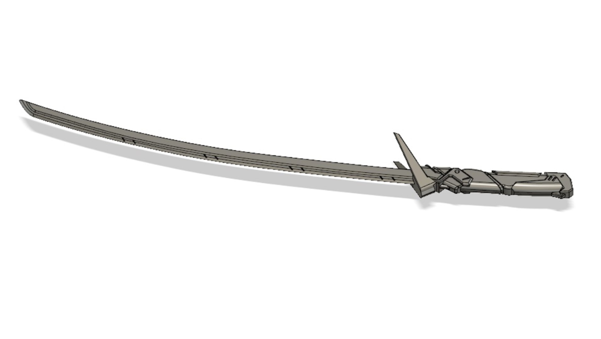 3D model overwatch genji sentai sword - TurboSquid 1324542